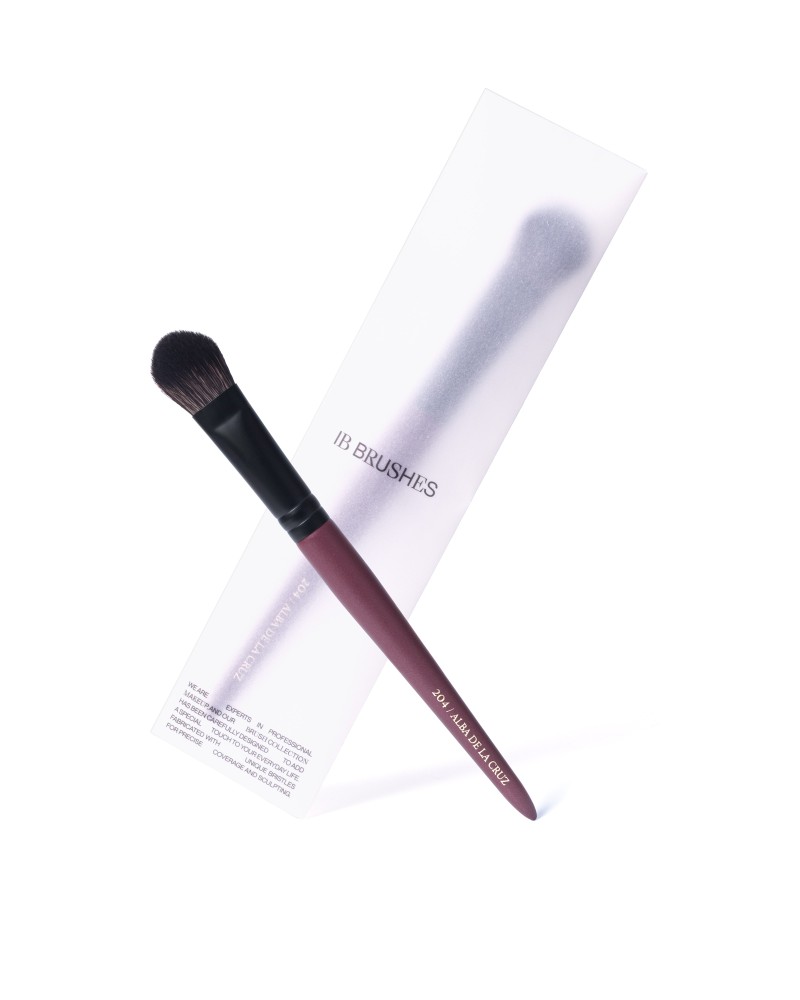204 - Brocha corte angular pequeña - IBbrushes x Alba de la Cruz